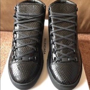 Balenciaga | Shoes | New Balenciaga Arena Faux Python Leather | Poshmark